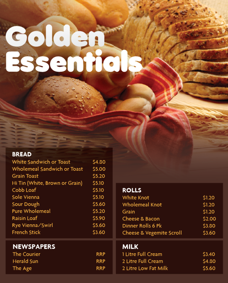 Essentials - Golden Nugget Bakery